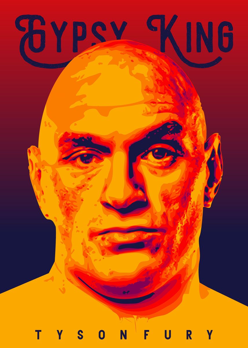 'Gypsy King' Poster, picture, metal print, paint by Ahmad Hanafi | Displate