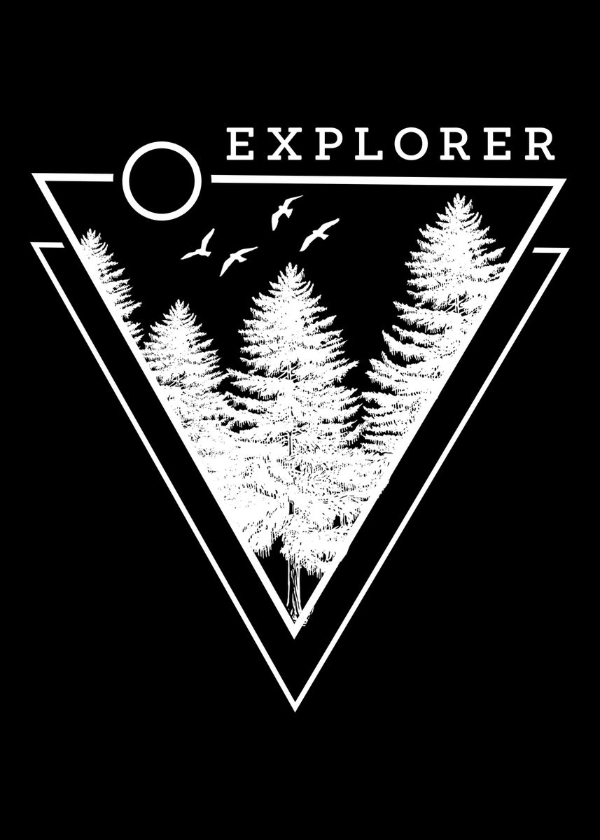 'Explorer Adventure' Poster by Cooldruck | Displate