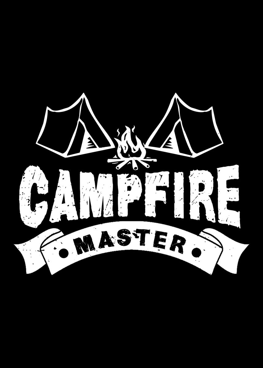 'Campfire Master' Poster by Cooldruck | Displate