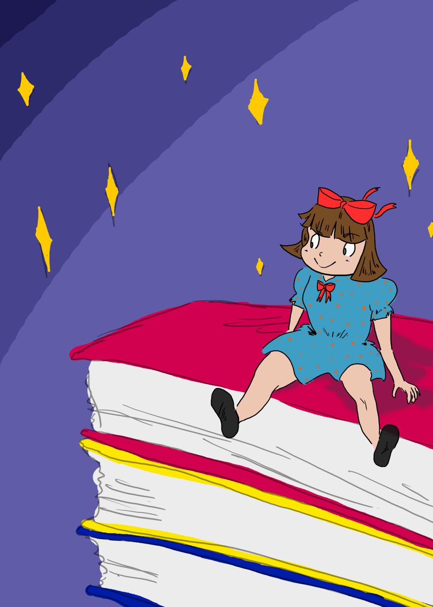 'Matilda sketch' Poster by ManuLuce | Displate