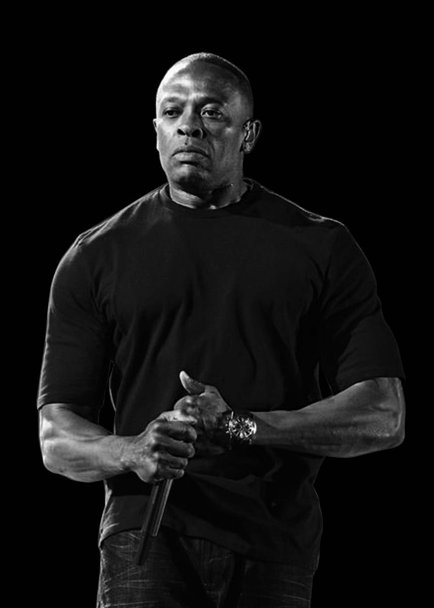 'Dr Dre ' Poster, picture, metal print, paint by San Illustrator | Displate
