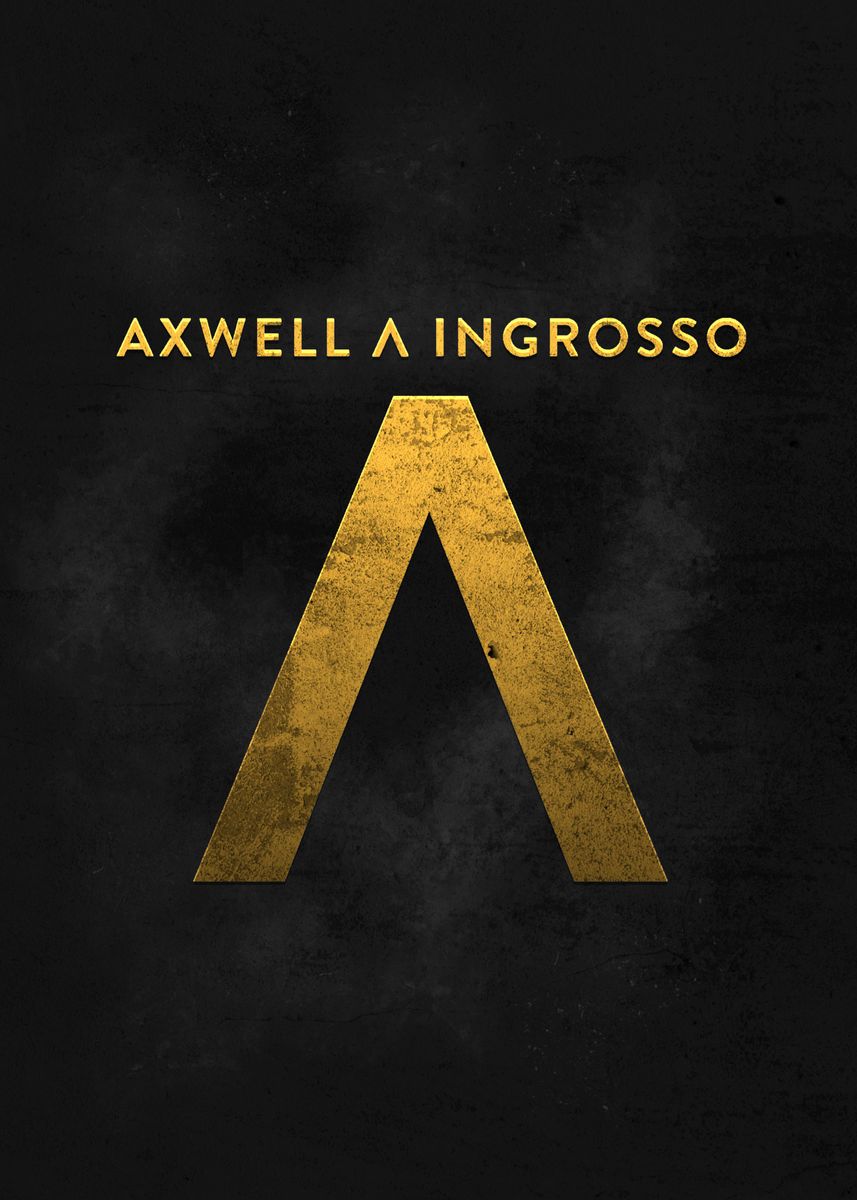 'Axwell Ingrosso HouseMafia' Poster, picture, metal print, paint by ...