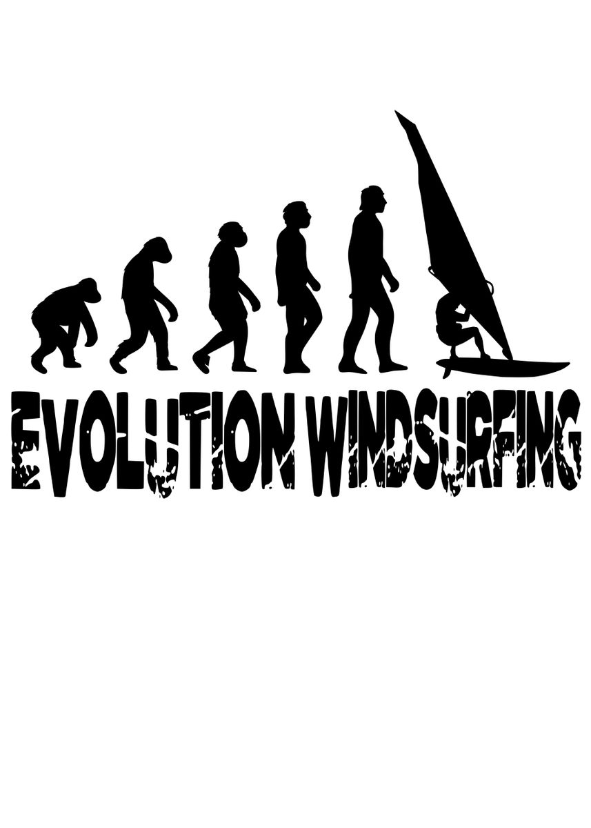 'Windsurfing' Poster by ZS C O M M E R C E | Displate