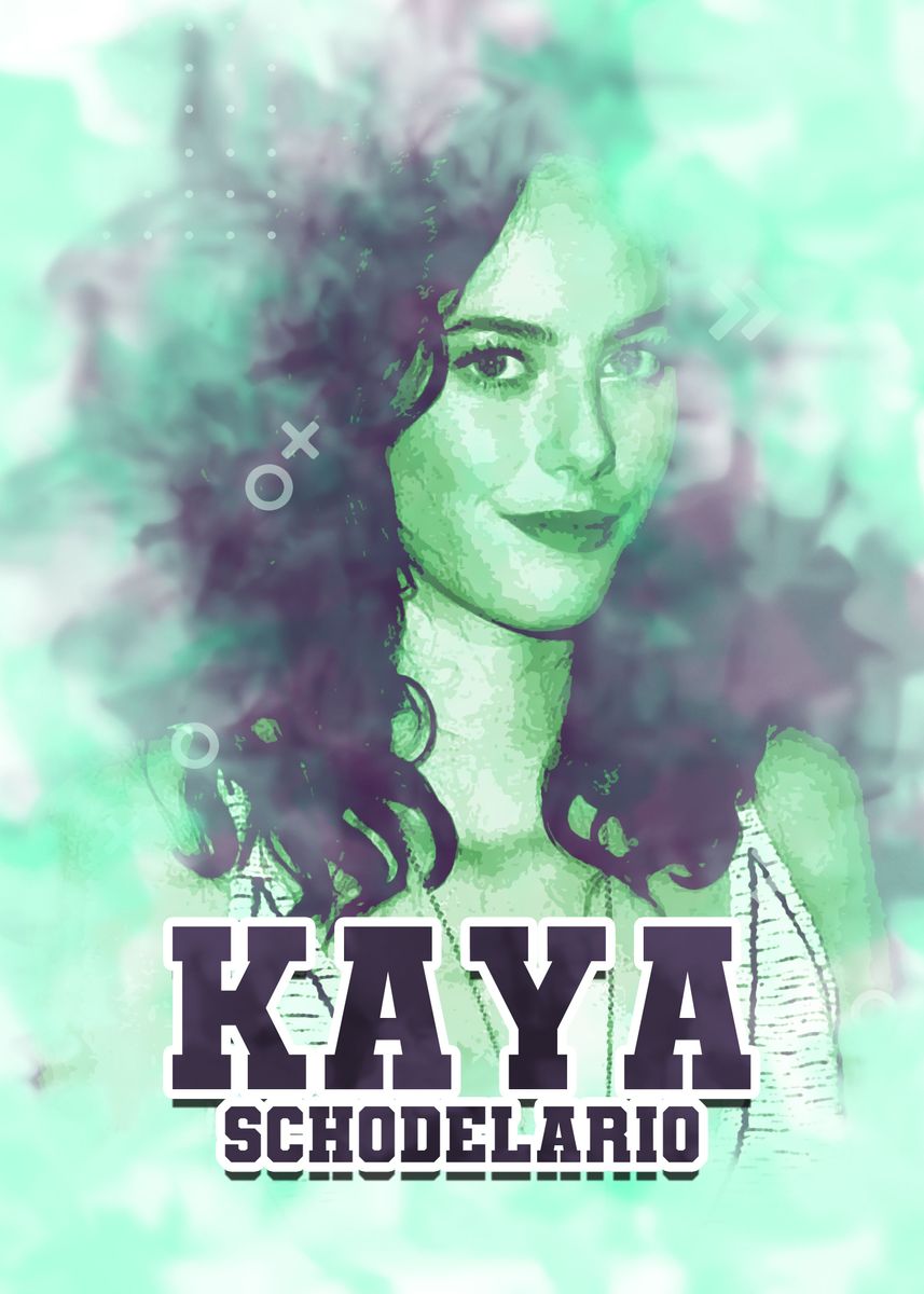 'Paint Illustration Kaya' Poster, picture, metal print, paint by ...
