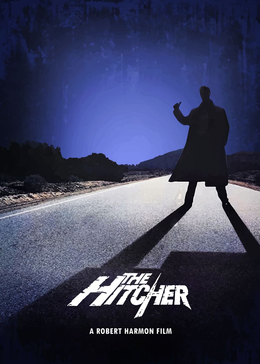 'The Hitcher' Poster, picture, metal print, paint by Bo Kev | Displate