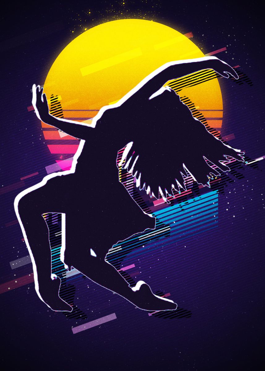 'Jazz dance' Poster, picture, metal print, paint by padilla | Displate