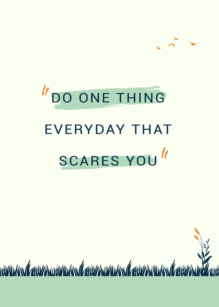 'Inspirational quote life' Poster, picture, metal print, paint by ...