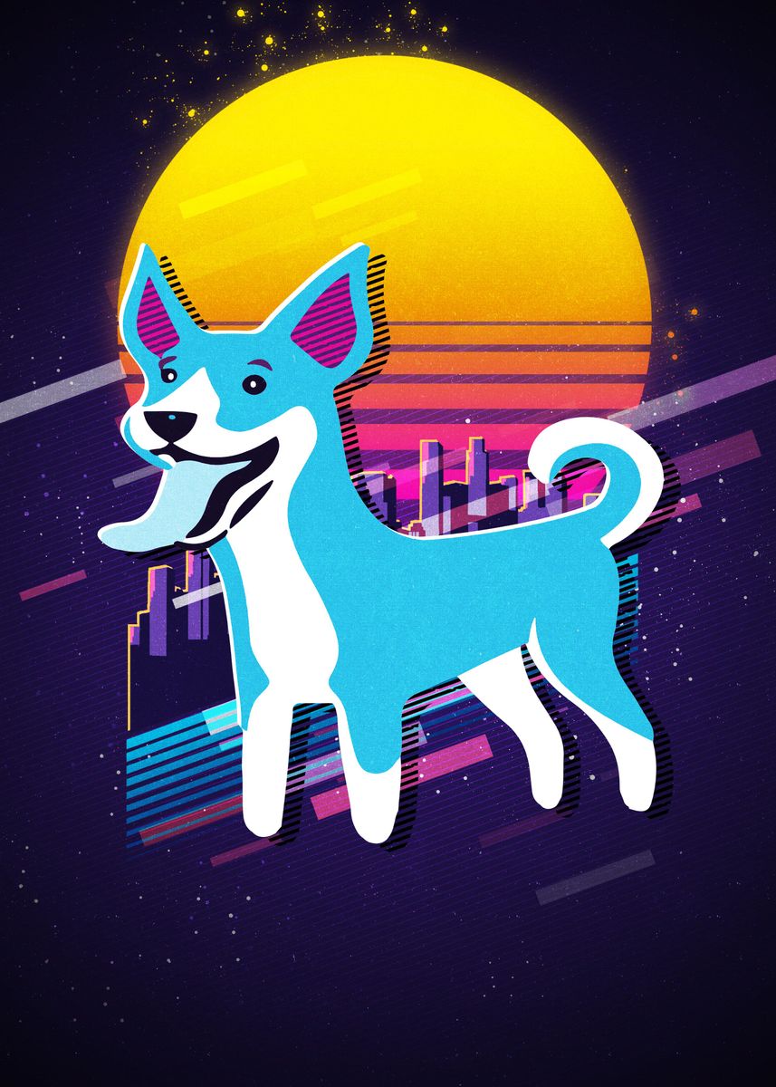 'Indog' Poster, picture, metal print, paint by padilla | Displate