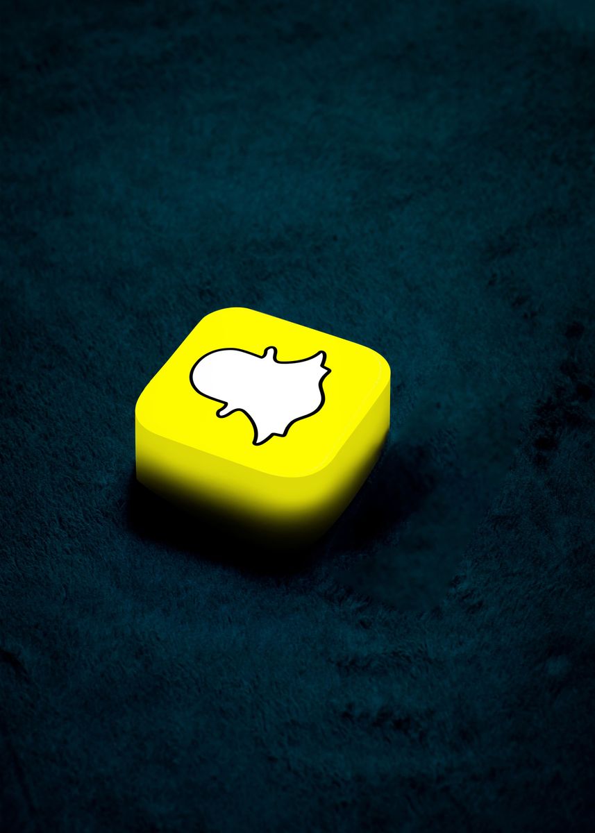 'SnapChat' Poster, picture, metal print, paint by Mvirsy | Displate