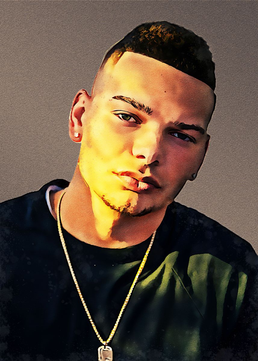 'Kane Brown' Poster, picture, metal print, paint by ru ke | Displate