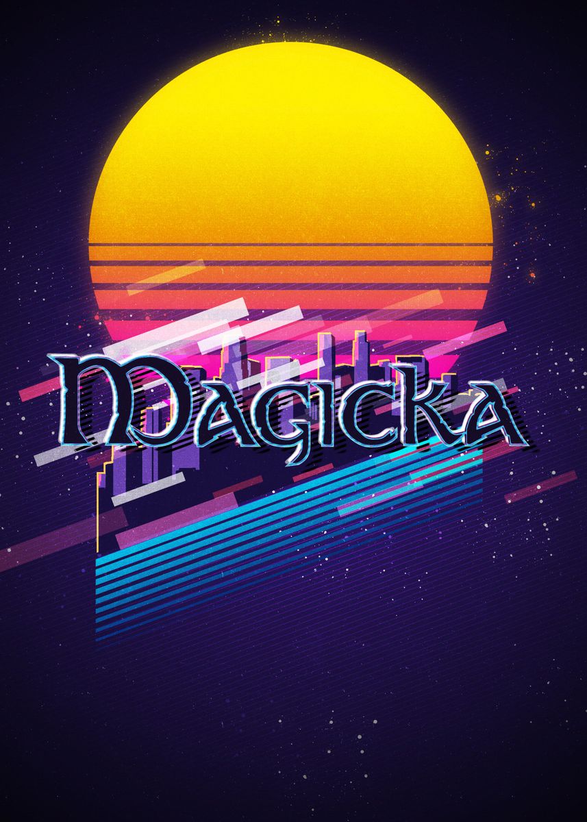 'magicka ' Poster, picture, metal print, paint by Elijah 21 | Displate
