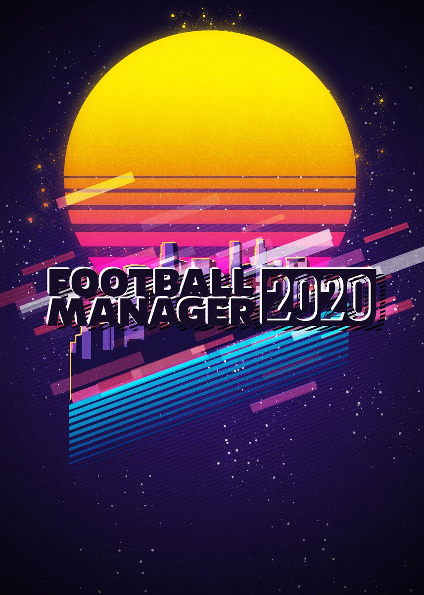 'football manager 00' Poster, picture, metal print, paint by hornolsen ...