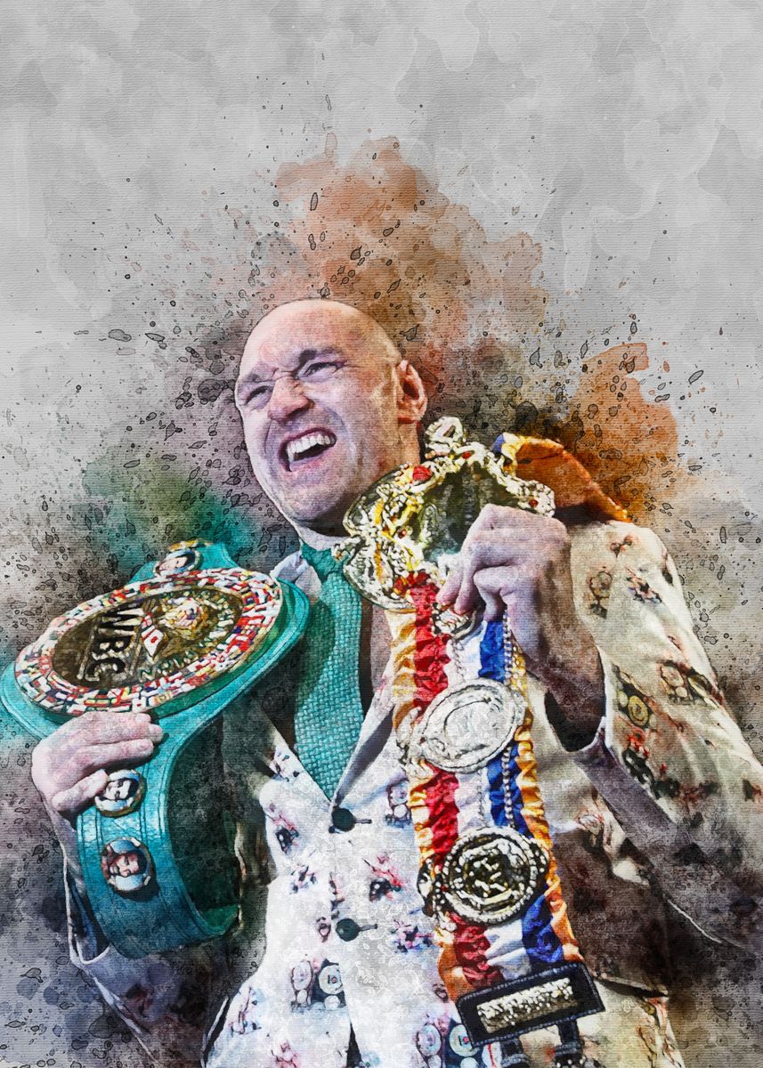 'Tyson Fury' Poster by ONONMADE STUDIO | Displate