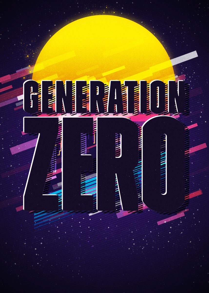 'generation zero' Poster, picture, metal print, paint by savage | Displate