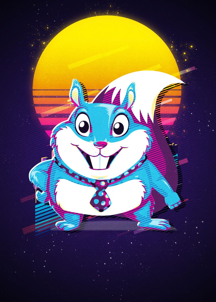 'Hamsters' Poster by Kazmierczak | Displate