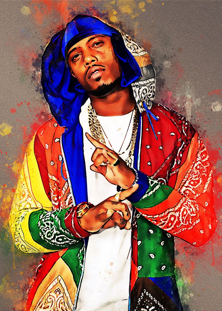 'BOB' Poster, picture, metal print, paint by TI KI | Displate
