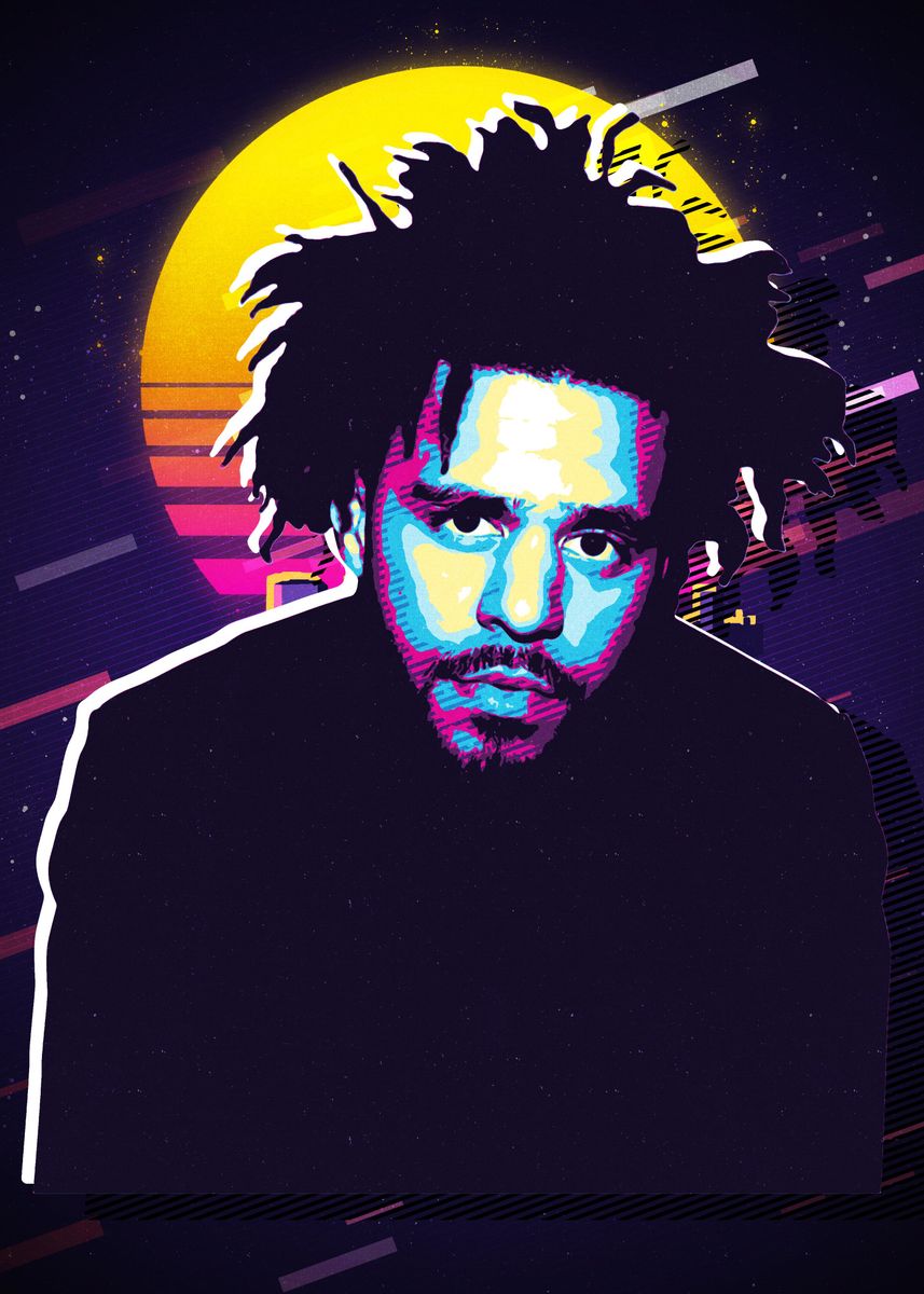 'J' Poster by padilla | Displate