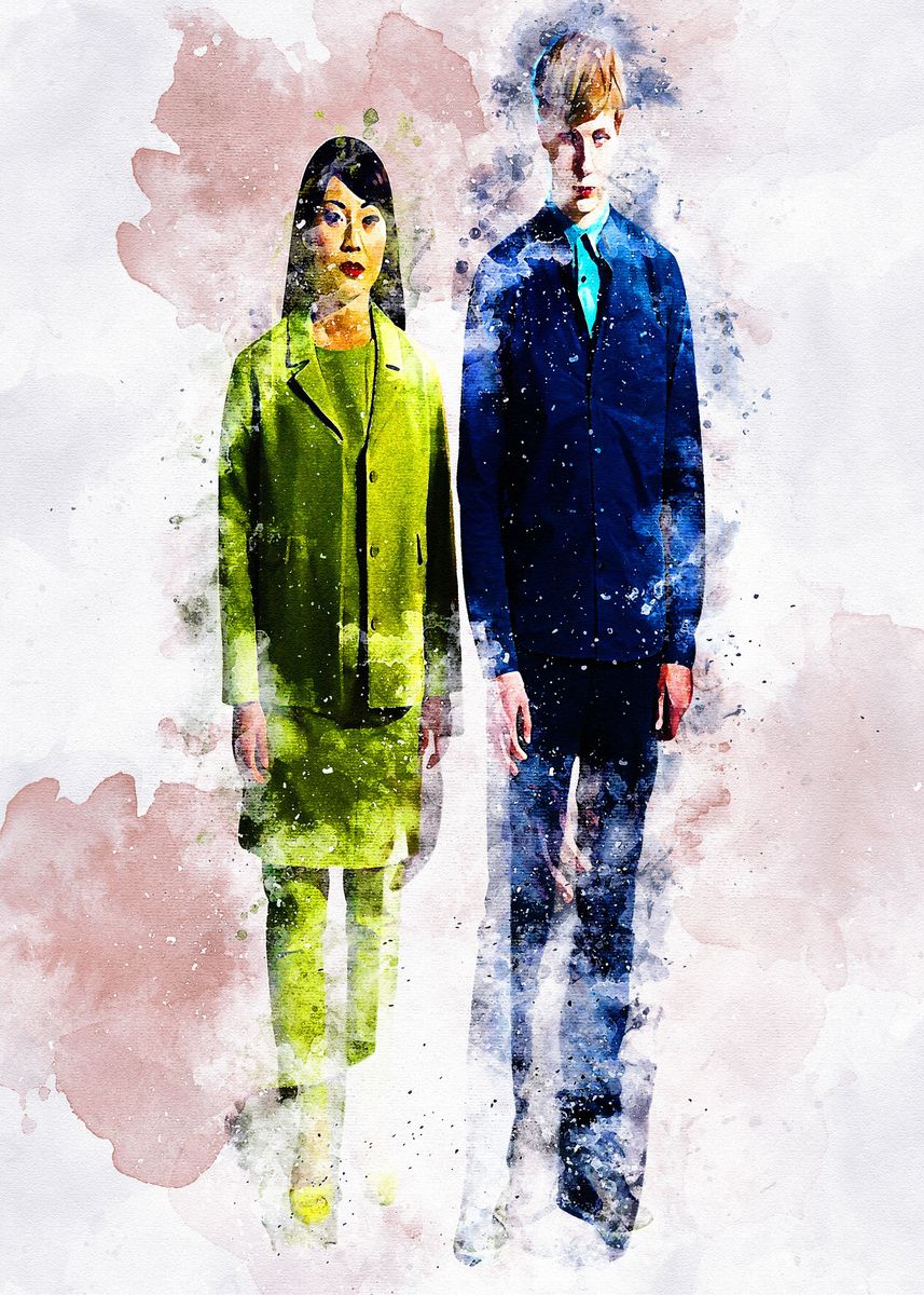 'Real Humans' Poster, picture, metal print, paint by Vivienne Raymond ...