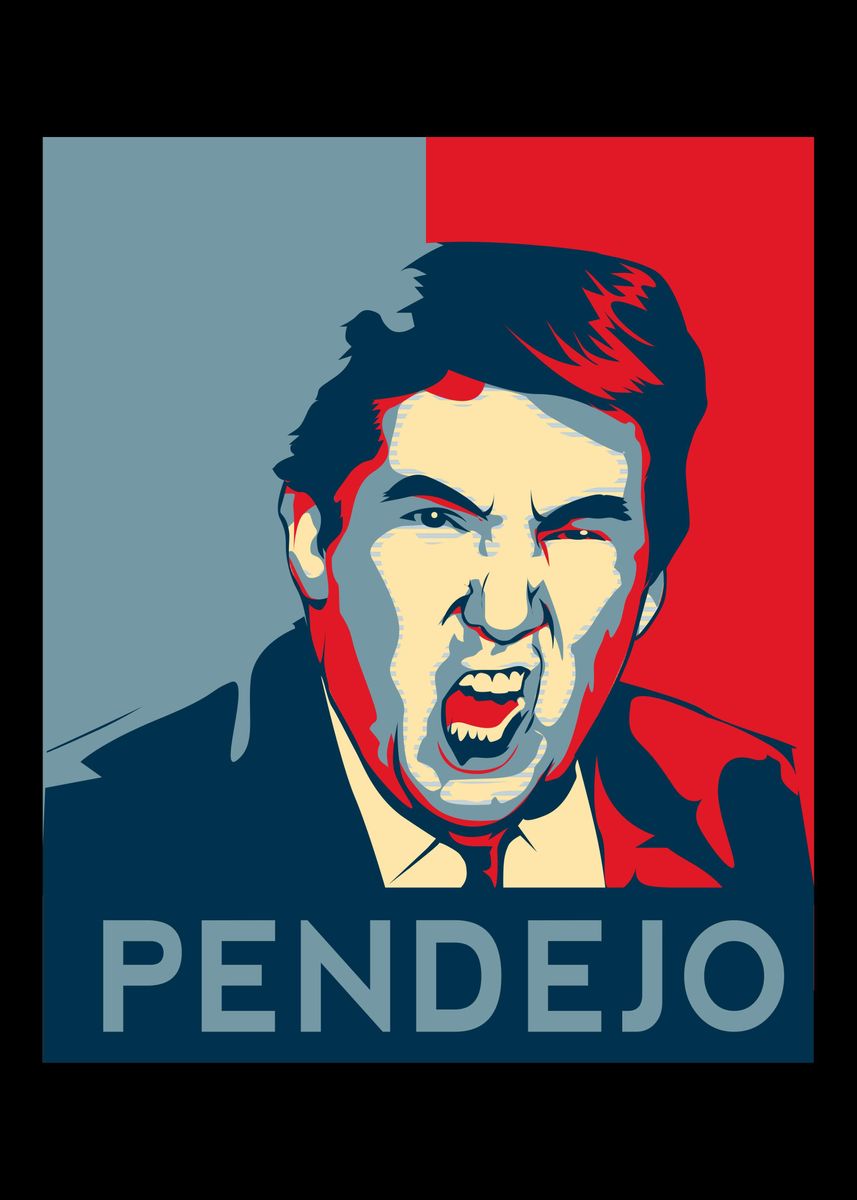 'Pendejo Funny Mexican Sp' Poster, picture, metal print, paint by ...