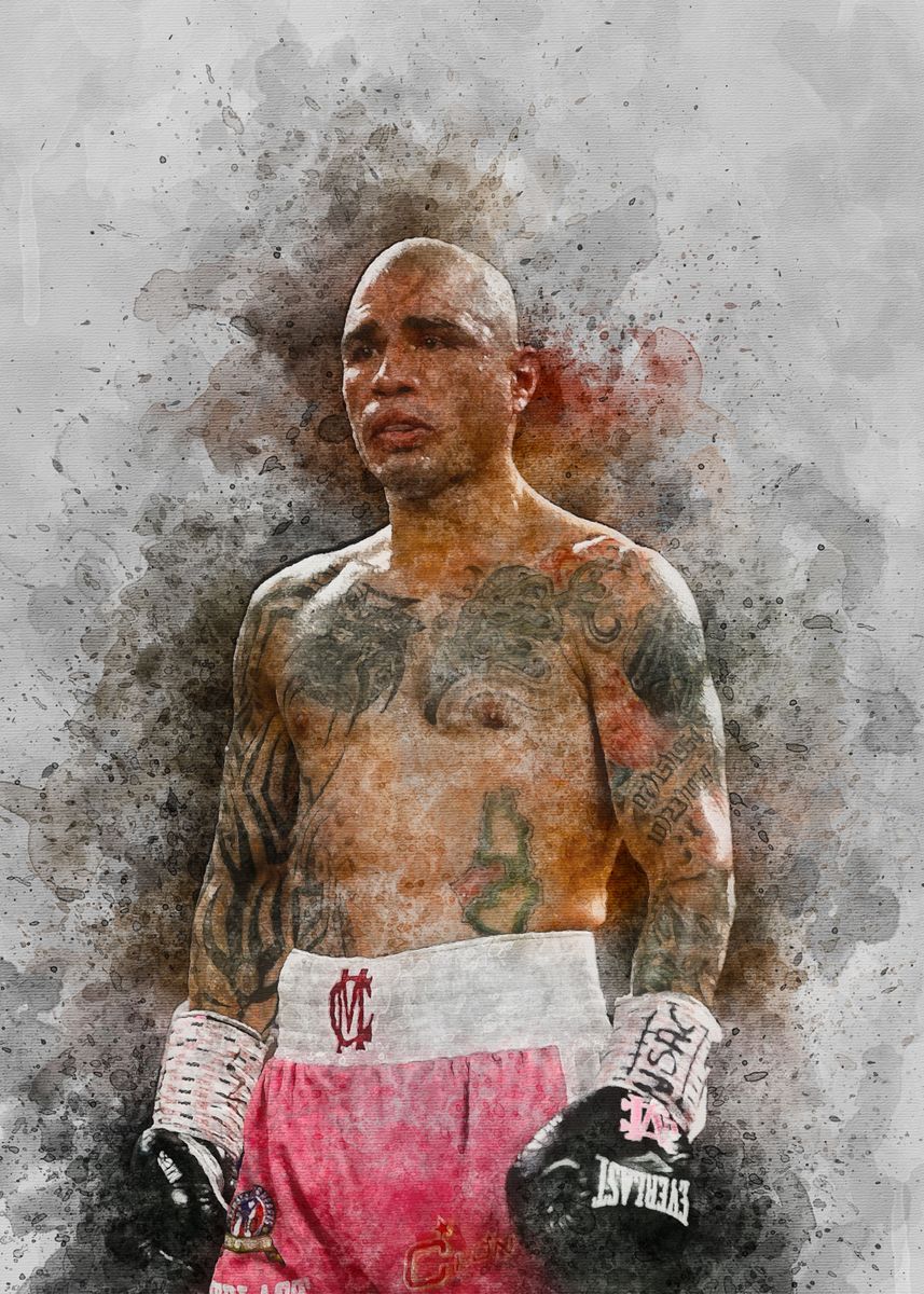 'Miguel Cotto ' Poster by ONONMADE STUDIO | Displate