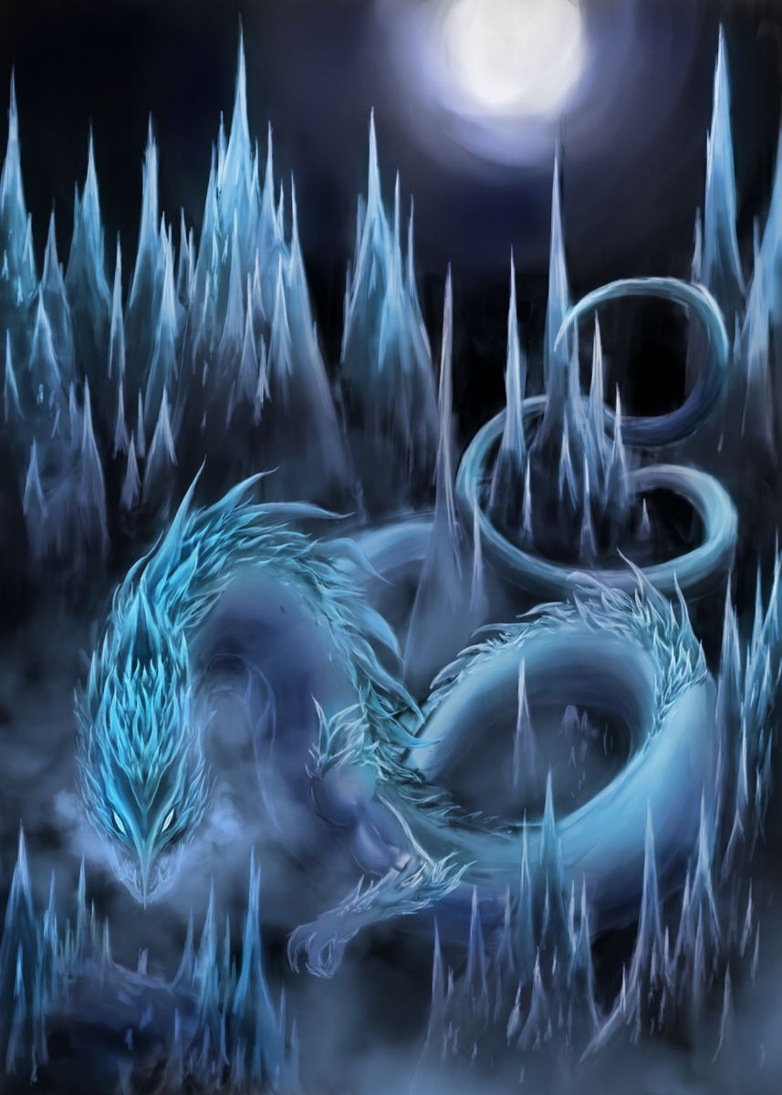 'jormag, guild wars 2' Poster, picture, metal print, paint by ryuk ...