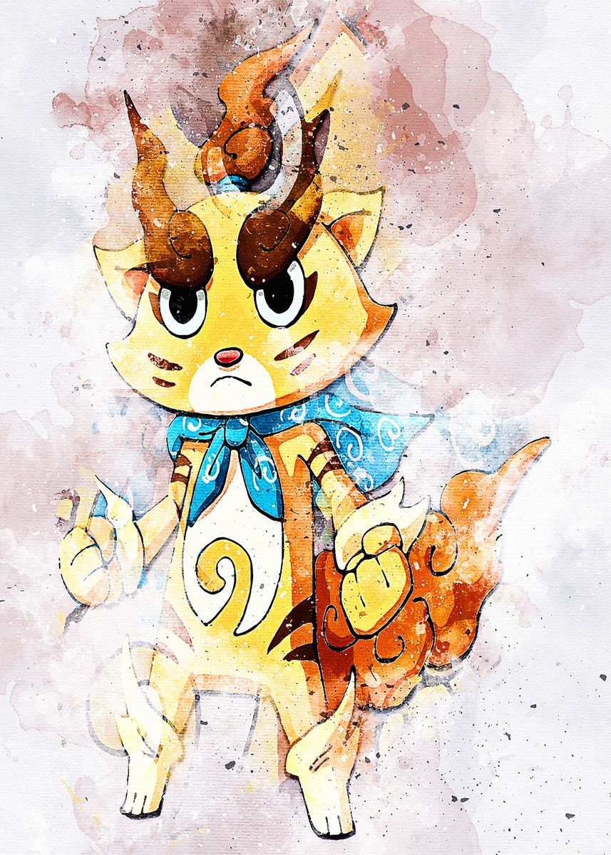 'Youkai Watch 3' Poster by Kaye Luca | Displate