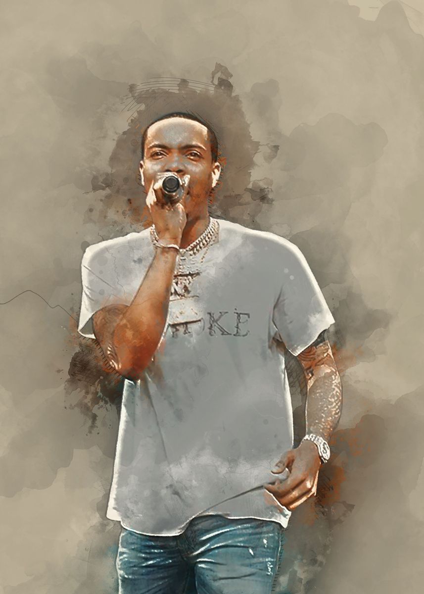 'G Herbo' Poster, picture, metal print, paint by DTW GROUP | Displate