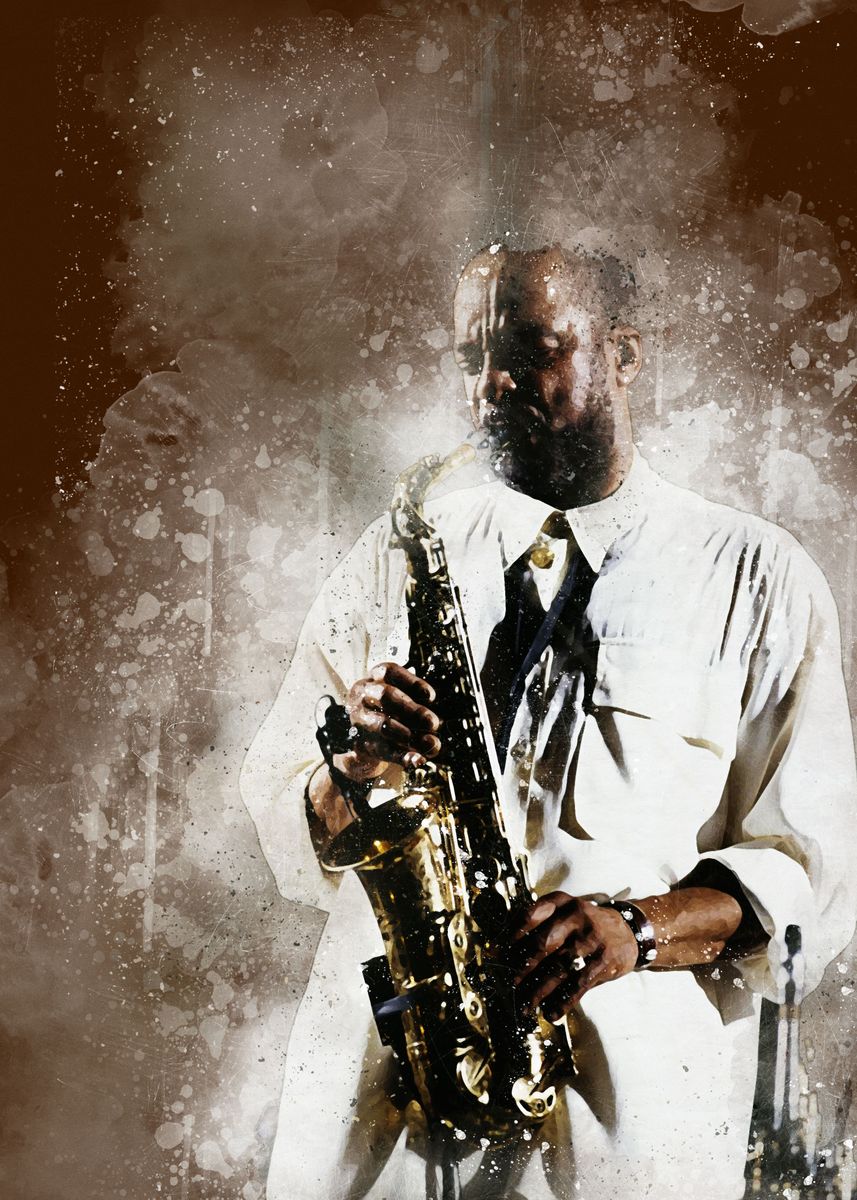 'Grover' Poster, picture, metal print, paint by Petra Rommelfanger ...