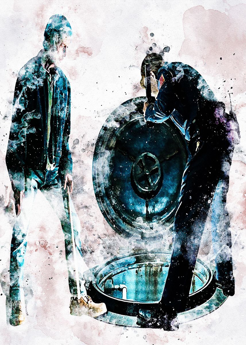 'Castle Rock 1' Poster, picture, metal print, paint by Kaye Luca | Displate