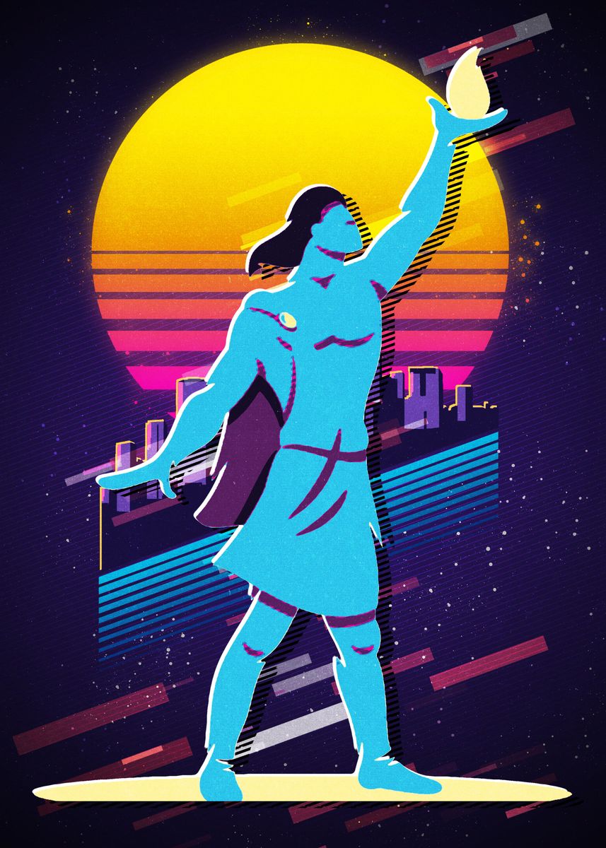 'Prometheus' Poster, picture, metal print, paint by Garibaldi | Displate