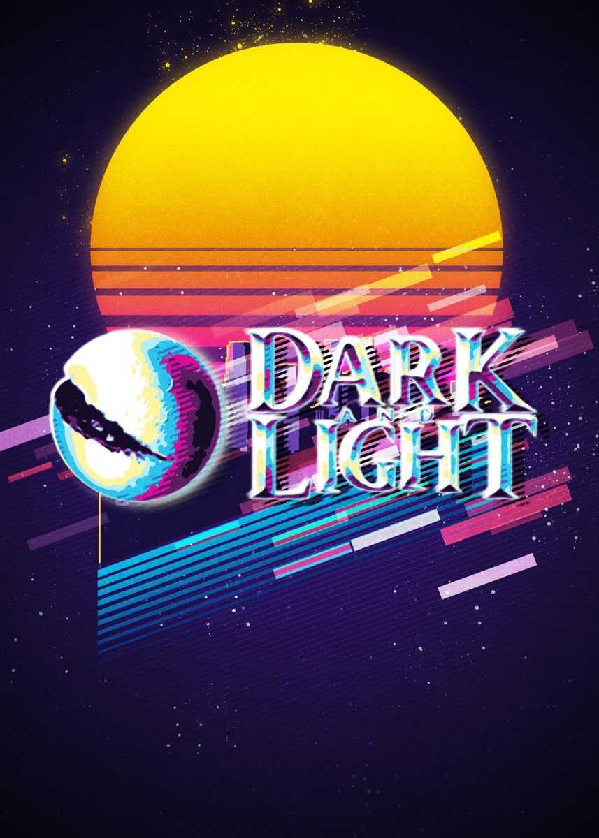 'dark light' Poster, picture, metal print, paint by Deleon | Displate