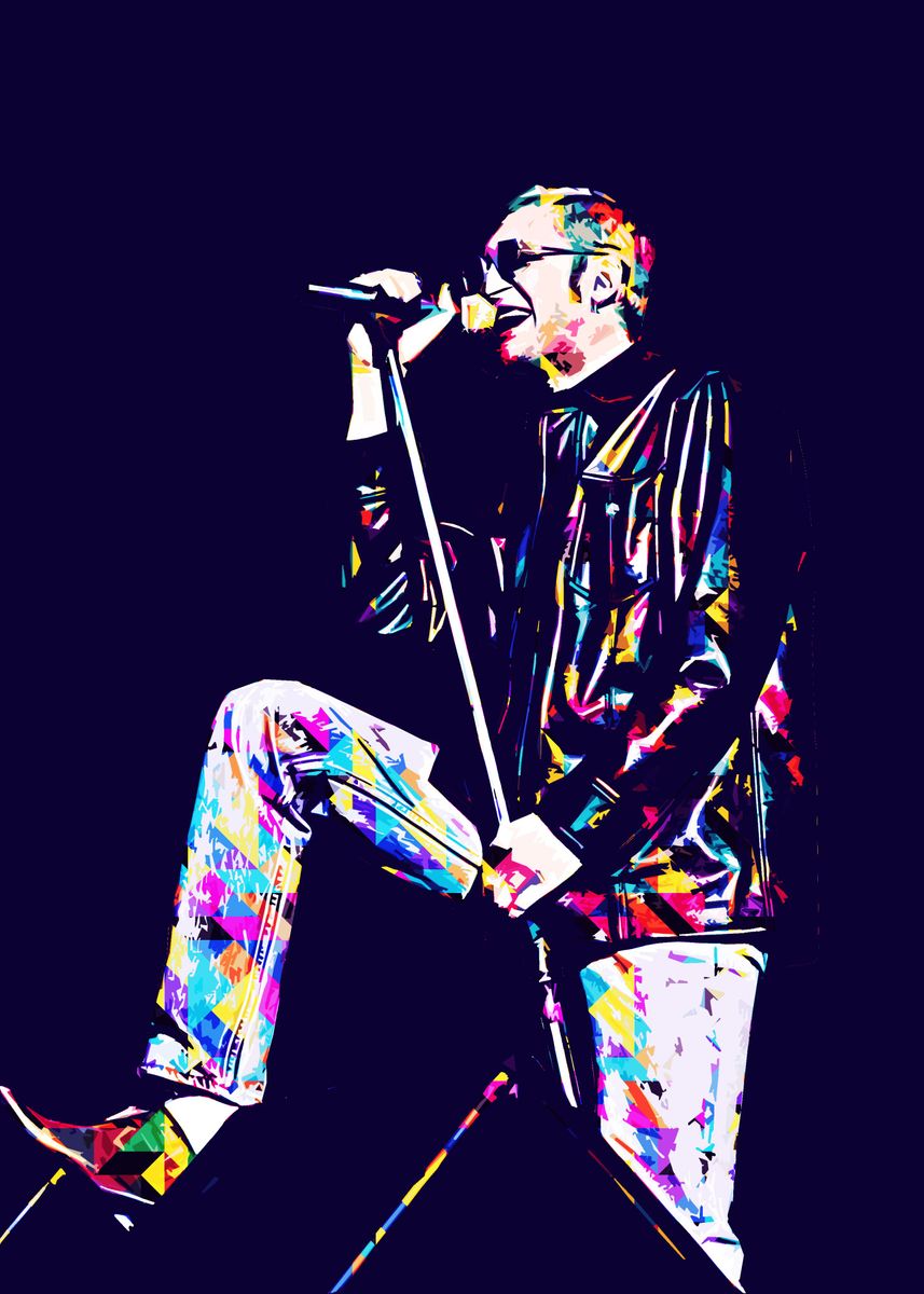 'Layne Staley' Poster, picture, metal print, paint by SA KE | Displate