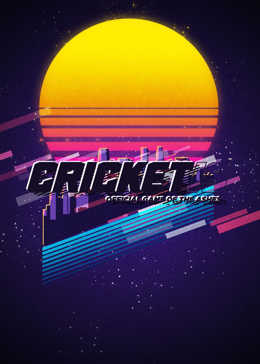'cricket9' Poster, picture, metal print, paint by Deleon | Displate