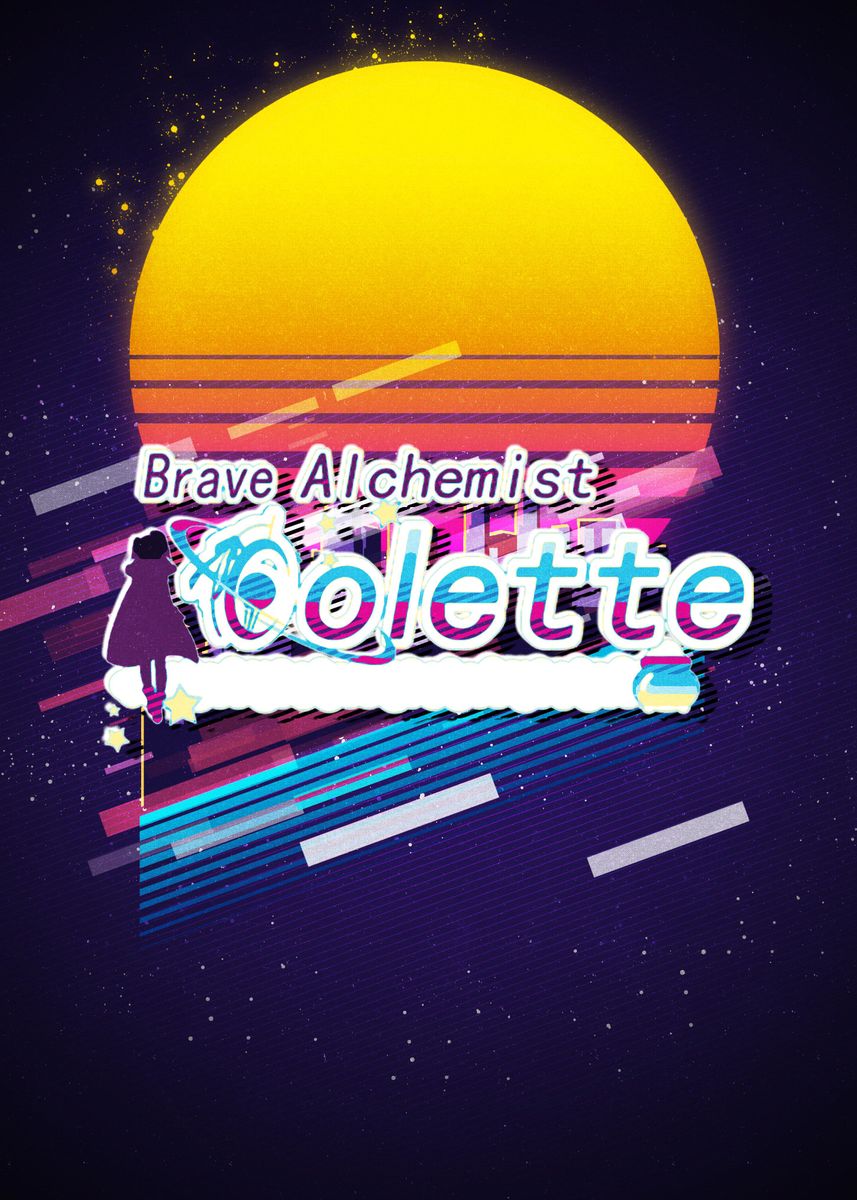 'brave alchemist colette' Poster by Hartmans | Displate