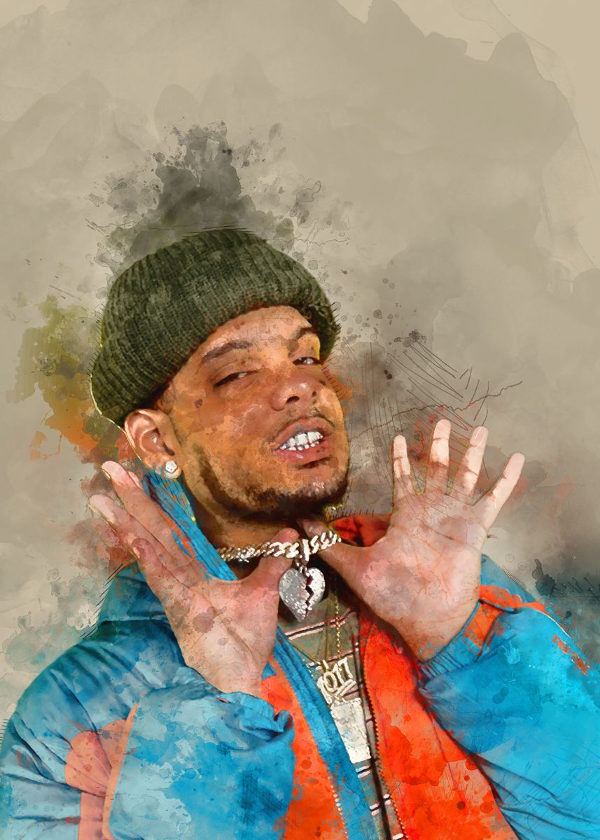 'Smokepurpp' Poster, picture, metal print, paint by DTW GROUP | Displate