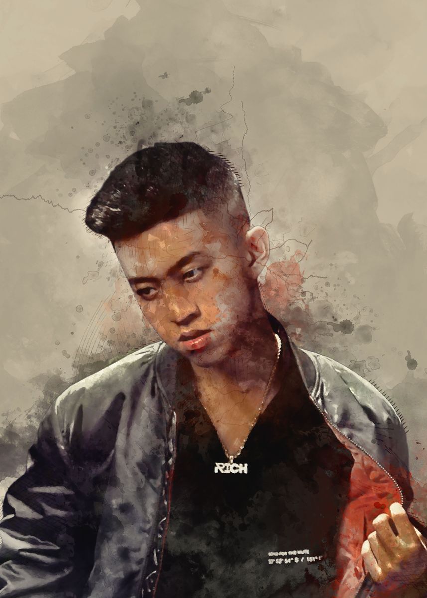 'Rich Brian' Poster, picture, metal print, paint by DTW GROUP | Displate