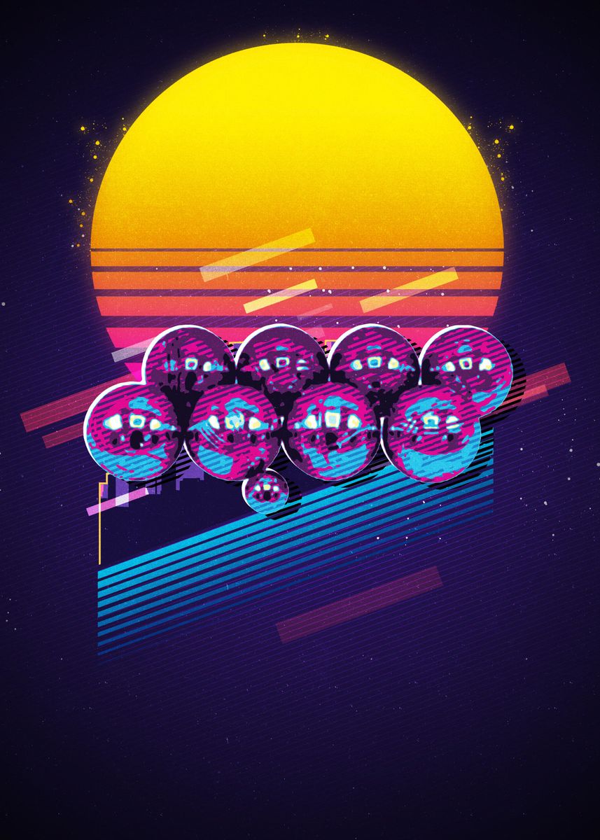 'Bocce Ball Set' Poster by olsenwood | Displate