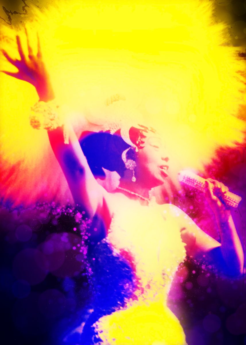 'Josephine' Poster, picture, metal print, paint by Petra Rommelfanger ...