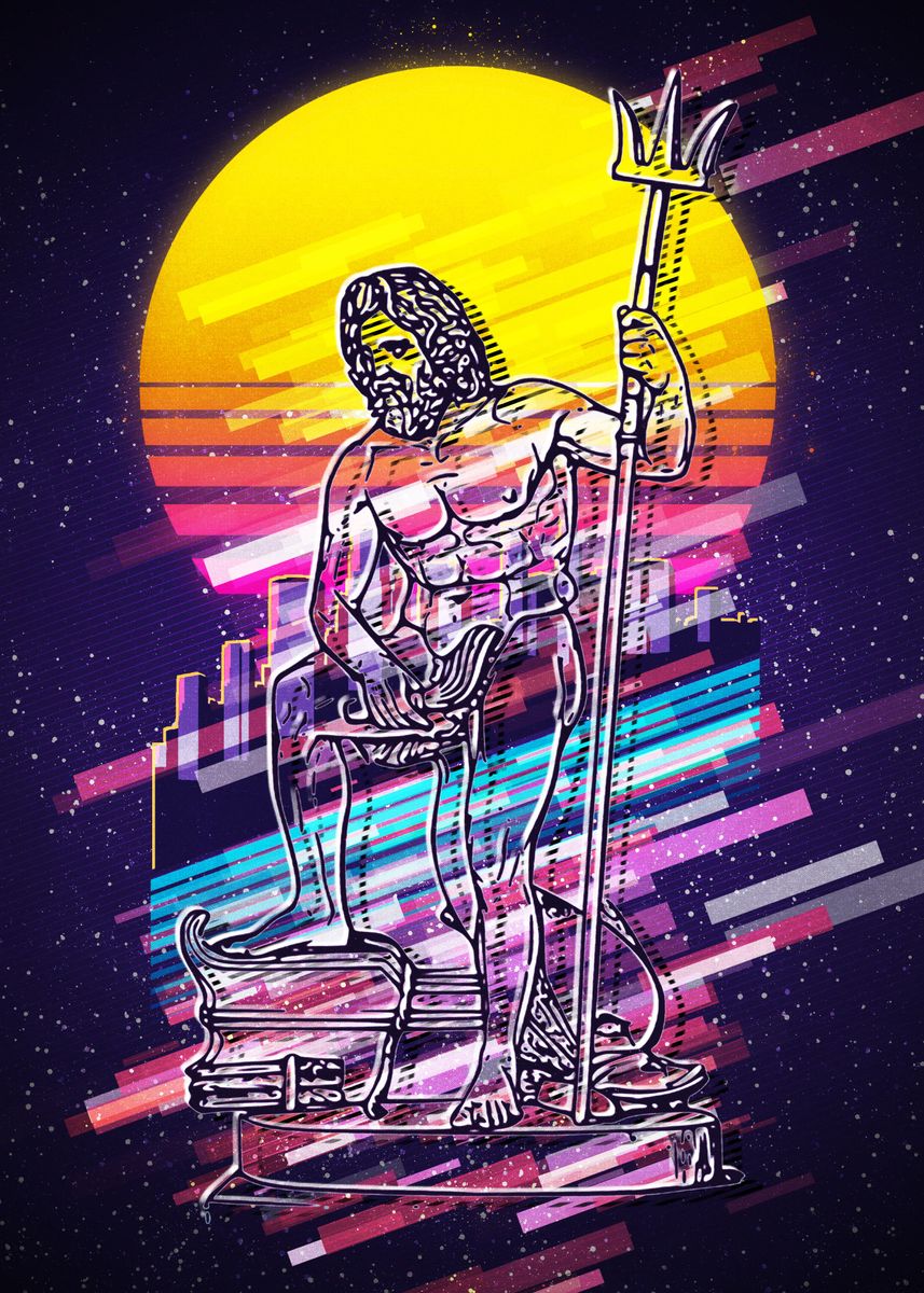'Poseidon' Poster by Garibaldi | Displate