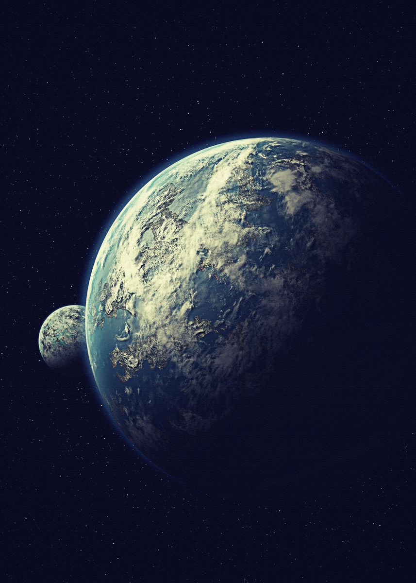 ' Earth Planet ' Poster by Dragon Ball Z | Displate