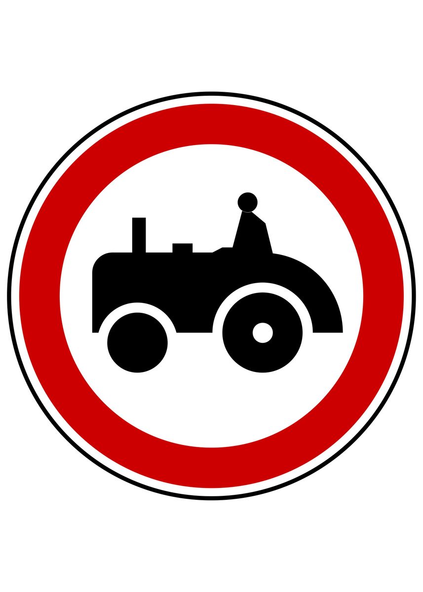 'Serbian Road Sign' Poster, picture, metal print, paint by Dmitry ...