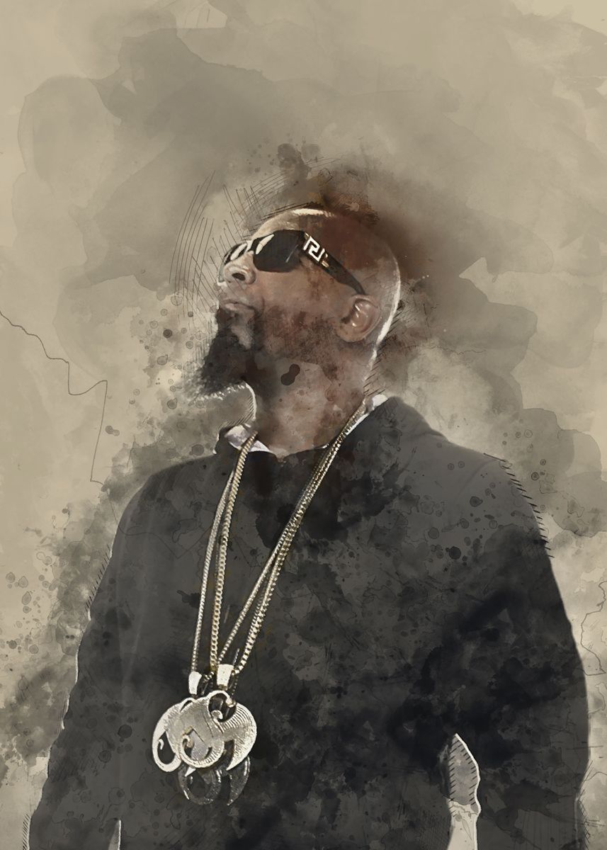 'Tech N9ne' Poster, picture, metal print, paint by DTW GROUP | Displate