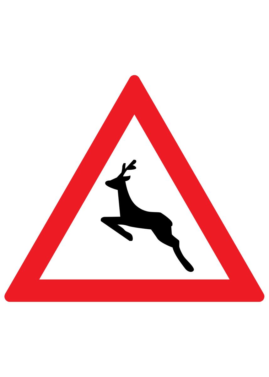 'Romanian Road Sign' Poster, picture, metal print, paint by Dmitry ...