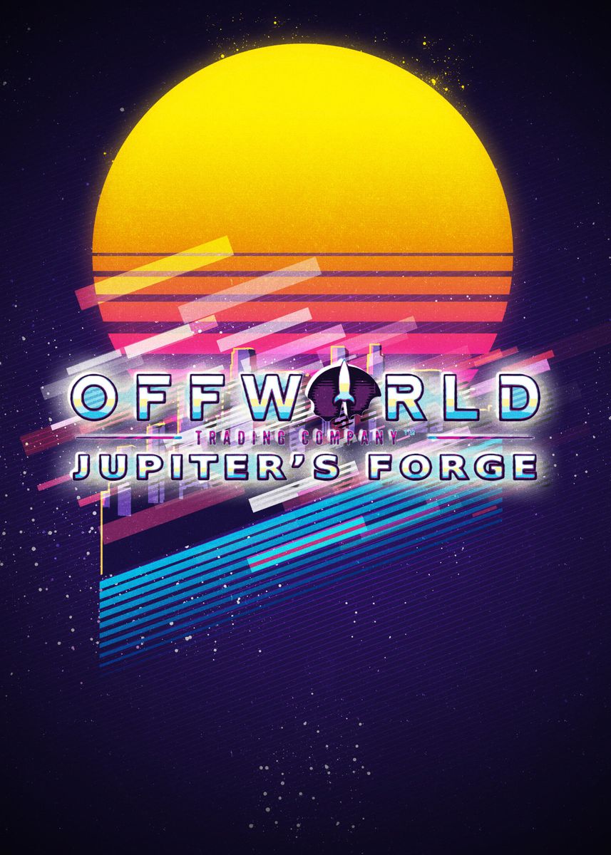'Offworld Trading Company' Poster, picture, metal print, paint by ...