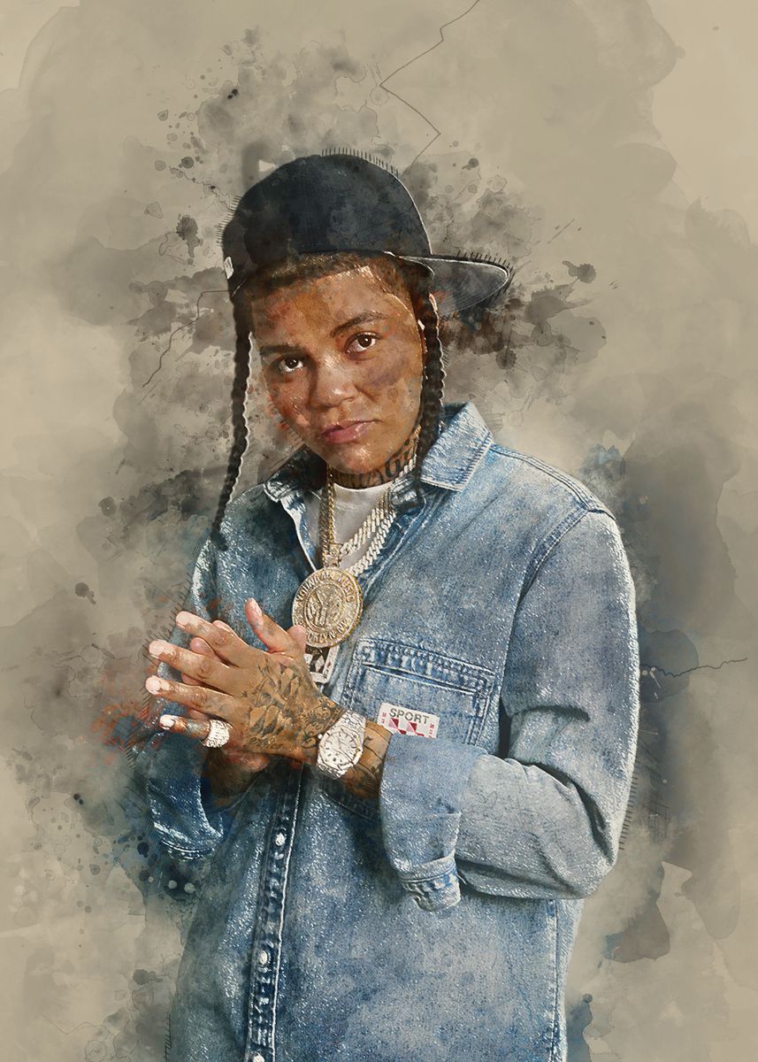 'Young MA' Poster, picture, metal print, paint by DTW GROUP | Displate