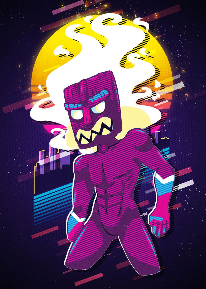 'SpeedRunners' Poster, picture, metal print, paint by calhounea | Displate