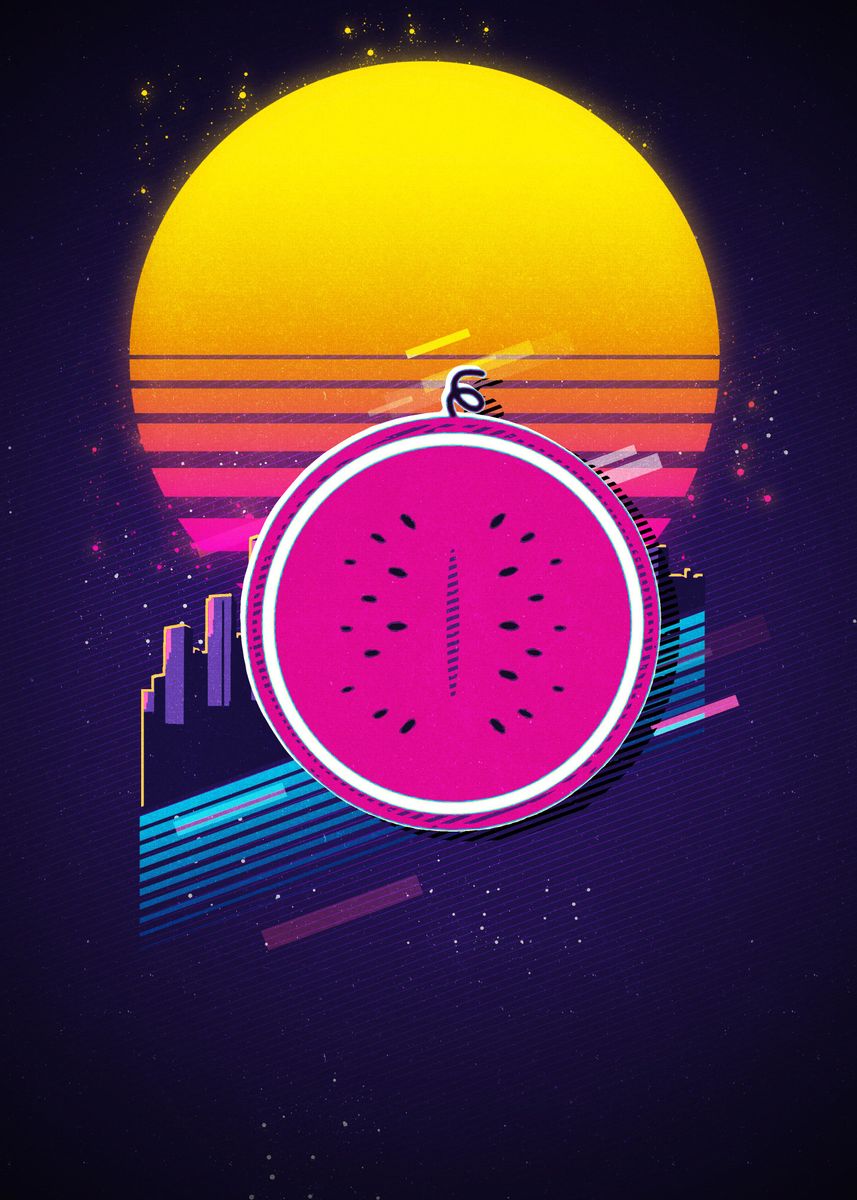'watermelon' Poster by Moranroy | Displate
