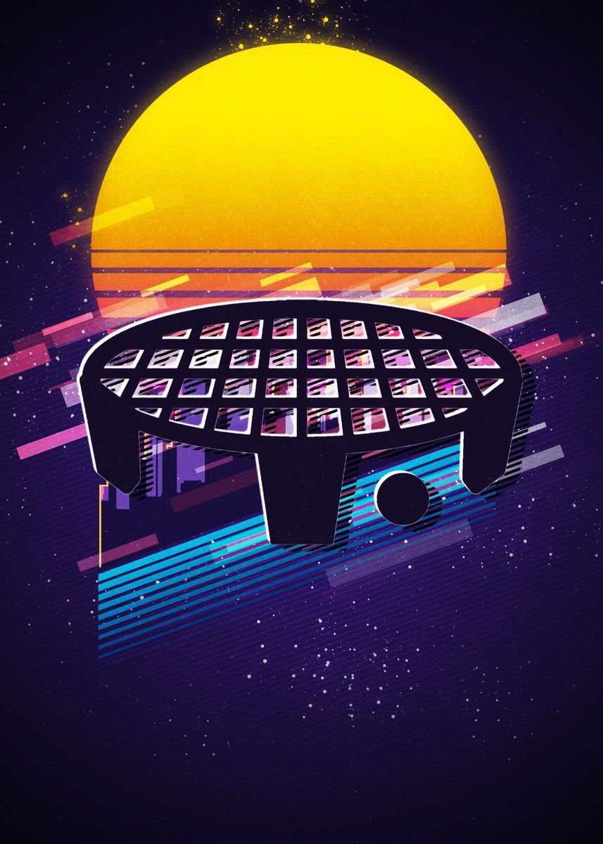 'Spikeball' Poster by calhounea | Displate