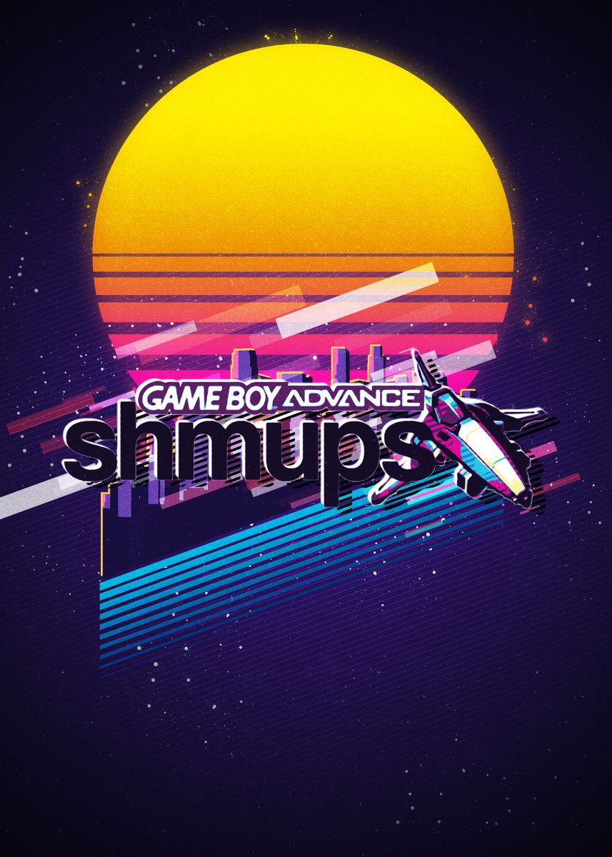 'shmup arena' Poster, picture, metal print, paint by boothcal | Displate