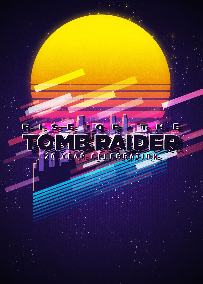 'rise of the tomb raider' Poster, picture, metal print, paint by ...